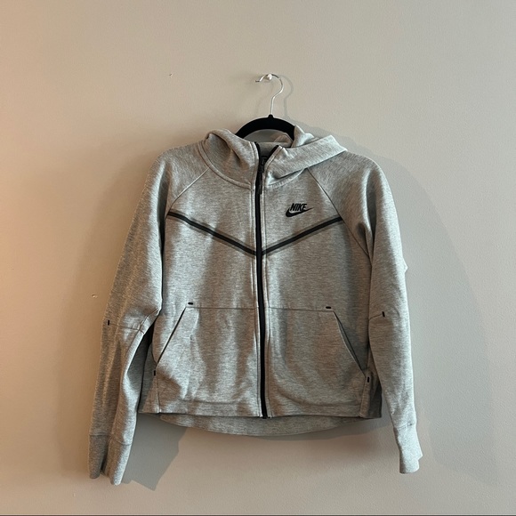 Nike | Tops | Nike Tech Fleece Cropped Hoodie | Poshmark